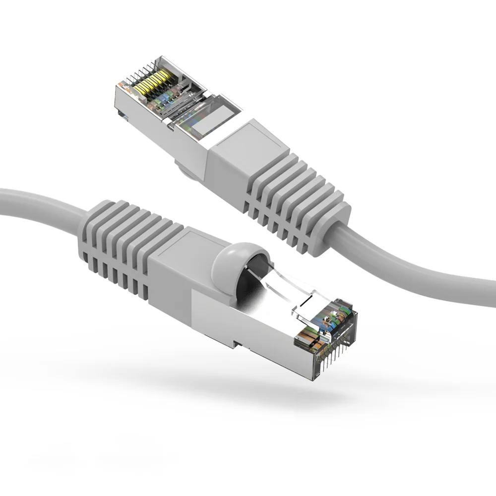 JBX70584 3ft Cat6 S/FTP Shielded Ethernet Cable - Gray